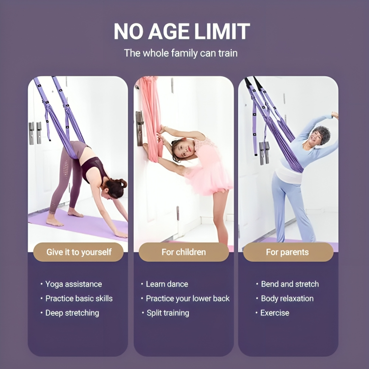50% RABATT TEMPORÄR | AeroStretch™ | Aerial Yoga-Seil – ByCheri
