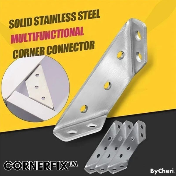 5 + 5 GRATIS HEUTE | CornerFix™ | Stabile Edelstahl Eckverbinder – ByCheri