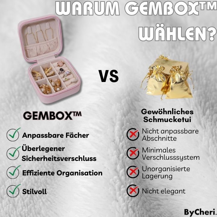 50% RABATT TEMPORÄR | GemBox™ - Halten Sie Ihren Schmuck frei von Verw ...